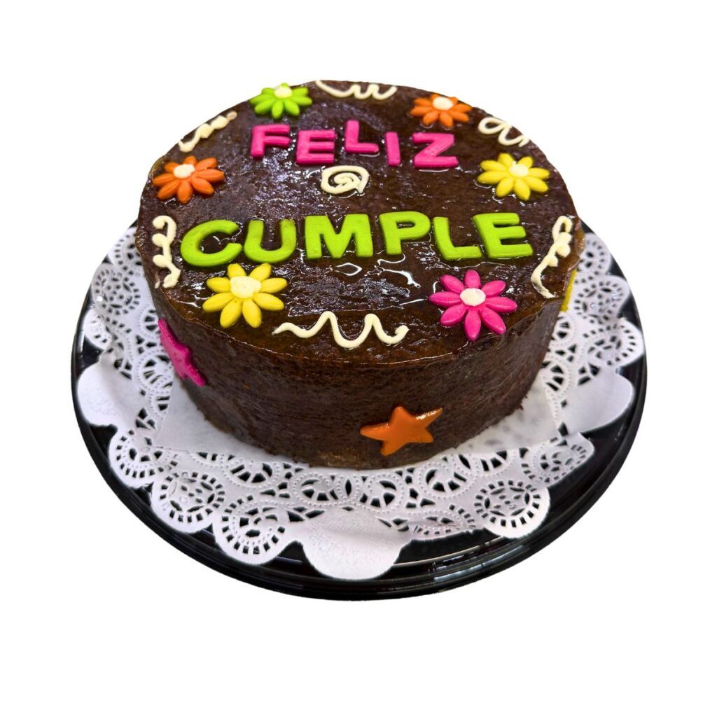 Torta de Ponque Envinado 10 Personas - Globos, Flores y Fiestas